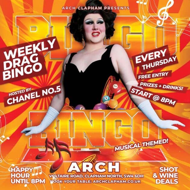 Arch Clapham – London’s Vibrant LGBTQ+ Bar & Cabaret Venue!